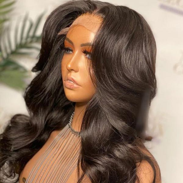 Body Wave 4x4 Lace Closure Wigs Peruvian Hair Junoda Hair – junoda